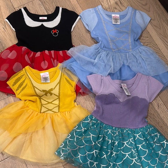 Disney | Dresses | Disney Princess Dress Set | Poshmark